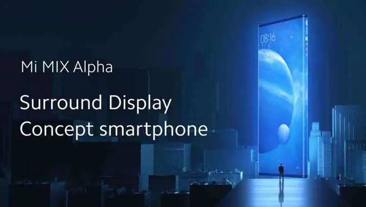 O Xiaomi Mi Mix Alpha 5G foi lançado com um impressionante ecrã de 360º ...