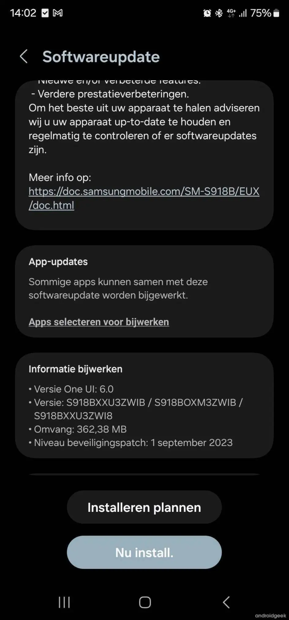 Melhoria essencial para o Galaxy S23: Samsung lança atualização OneUI 6 ... Melhoria essencial para o Galaxy S23: Samsung lança atualização OneUI 6 ...