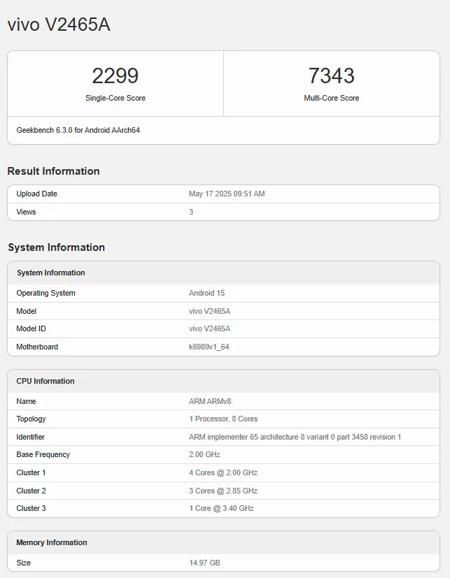 Vivo S30 e S30 Pro: Chipsets Snapdragon 7 Gen 4 e Dimensity 9400e ...