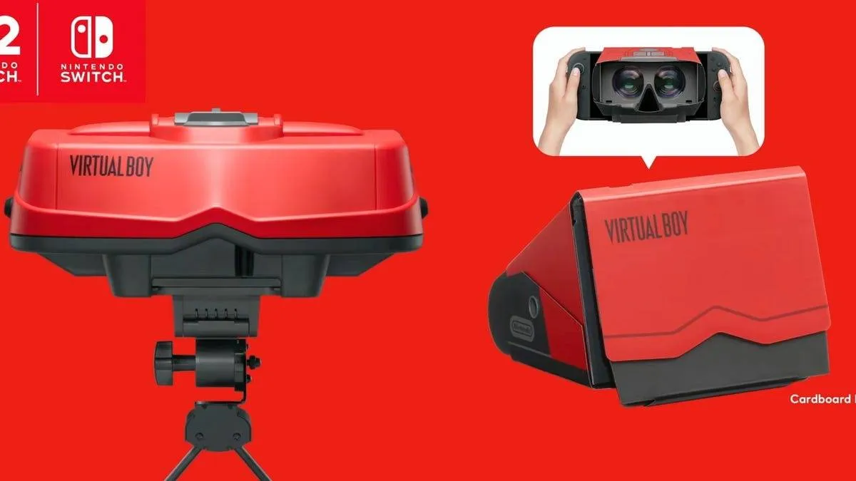 Virtual Boy regressa após 30 anos como acessório para a Nintendo Switch ...