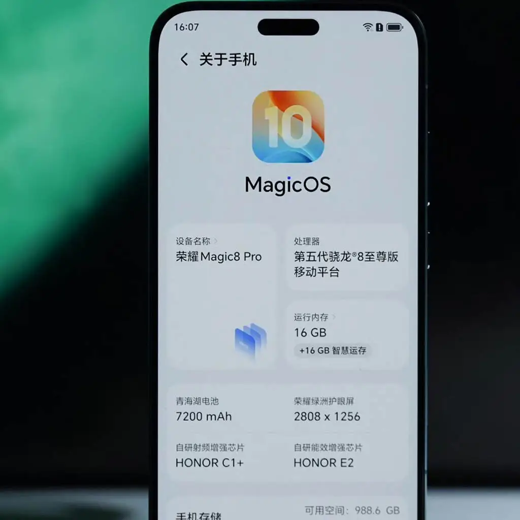 Honor Magic 8 Pro arrasa com Bateria de 7200mAh | AndroidGeek