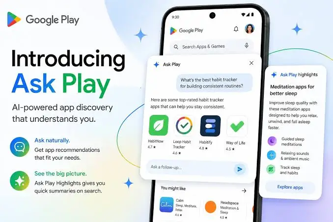 Play Store prepara pesquisa com Gemini para encontrar melhores apps